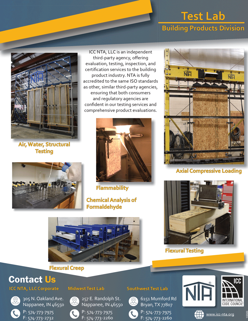 ICC NTA, LLC Brochures